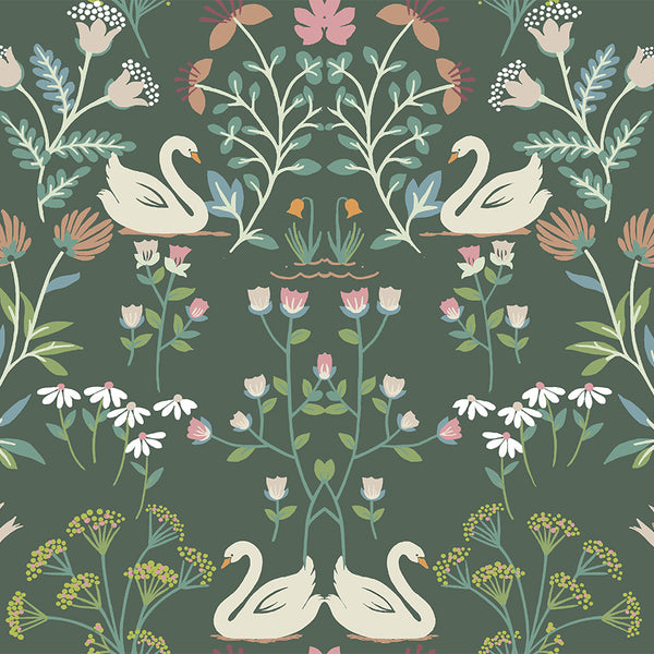 Swan Garden PVC – Fryett's Fabrics