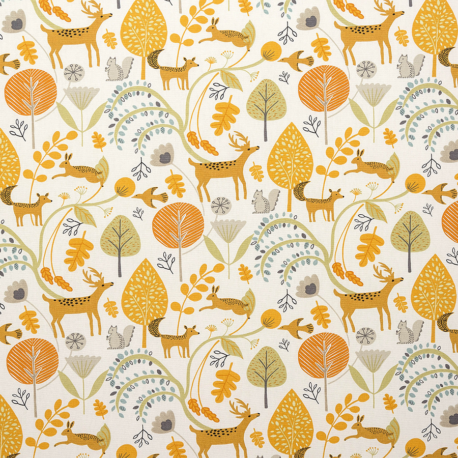 Scandi Woodland PVC – Fryett's Fabrics